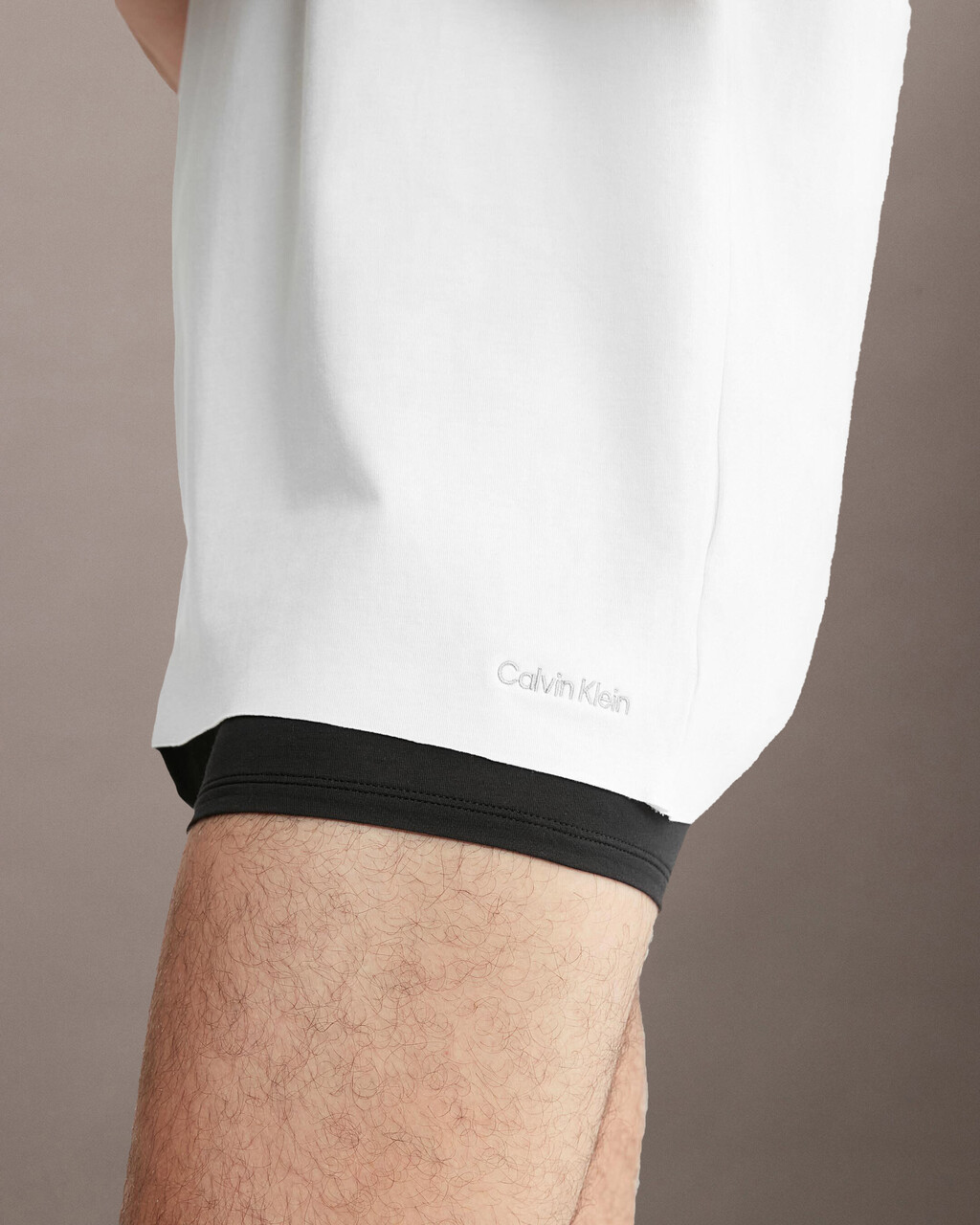 CK Black Crew Neck T-Shirt | white | Calvin Klein Singapore